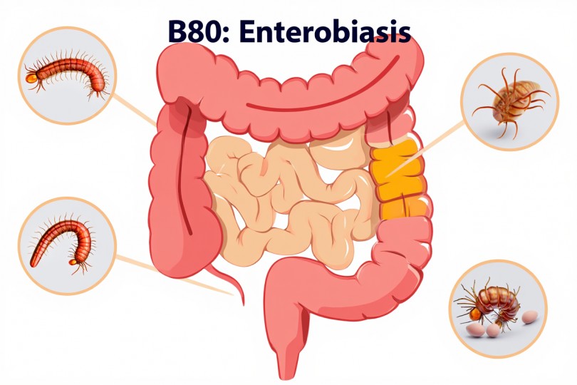 B80: Enterobiasis