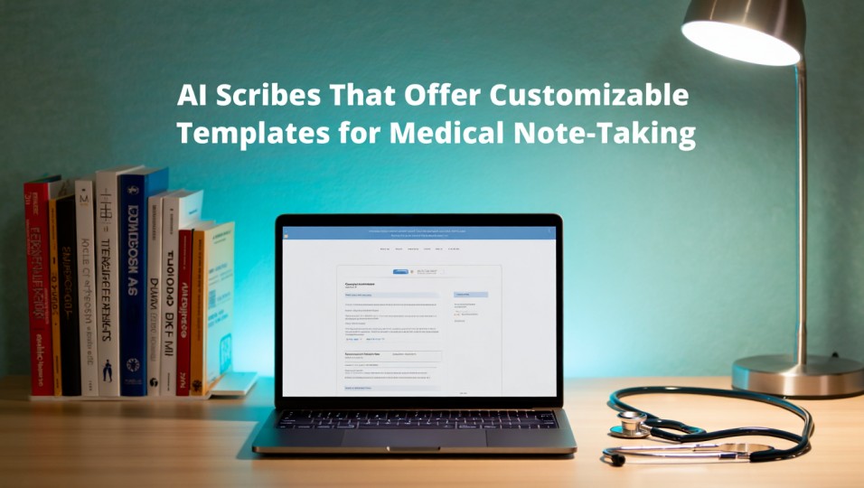 AI Scribes That Offer Customizable Templates for Medical Note-Taking