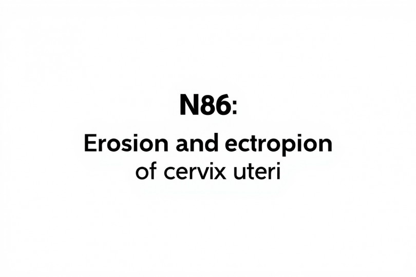 N86: Erosion and ectropion of cervix uteri