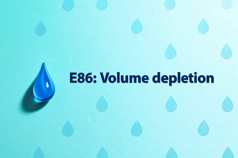 E86: Volume depletion
