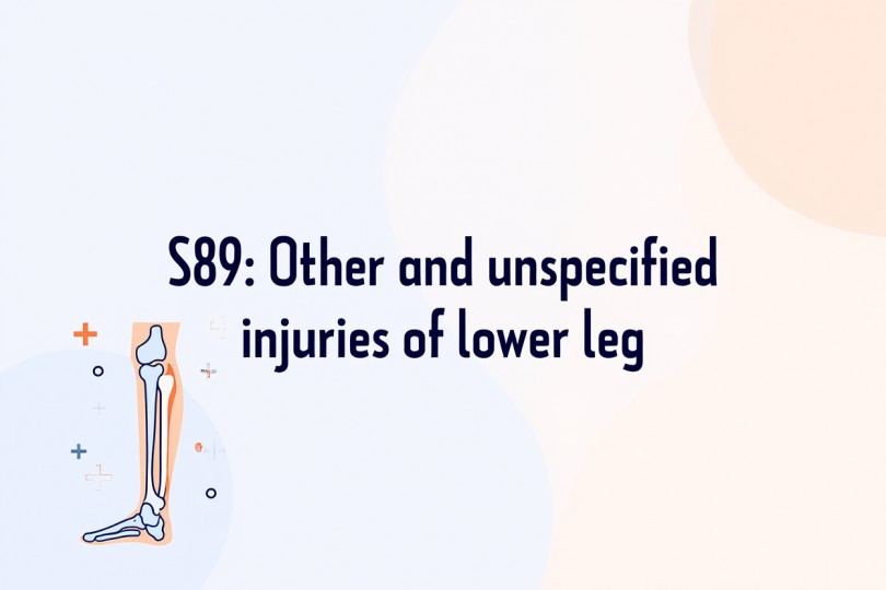 S89: Other and unspecified injuries of lower leg
