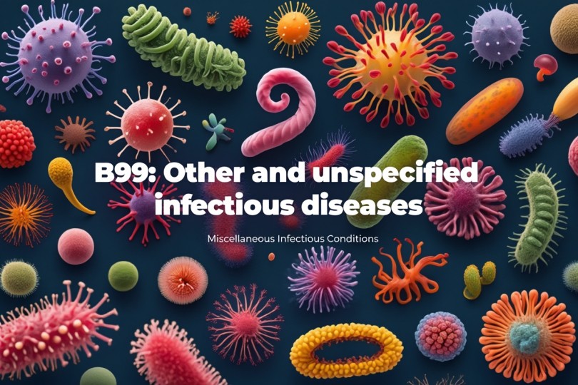B99: Other and unspecified infectious diseases