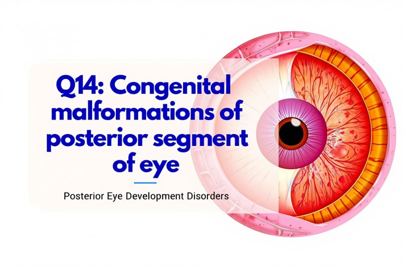 Q14: Congenital malformations of posterior segment of eye