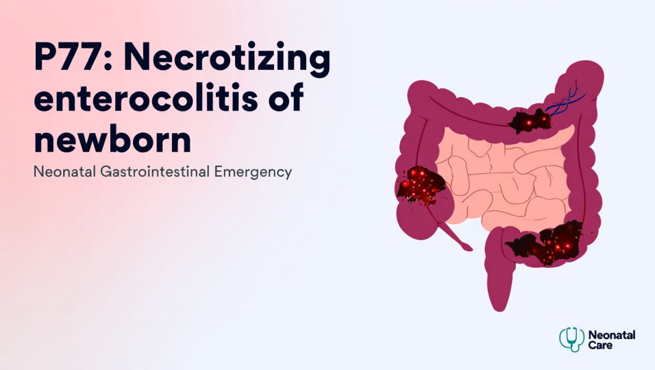 P77: Necrotizing enterocolitis of newborn