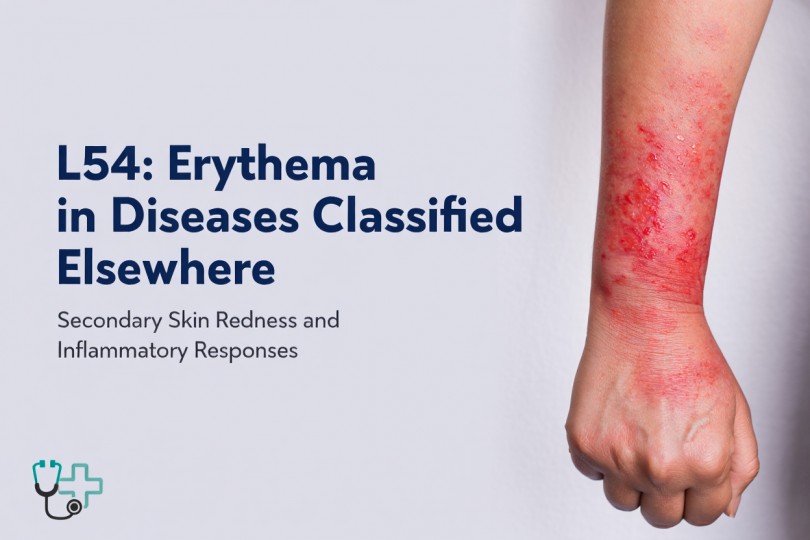 L54: Erythema in diseases classified elsewhere