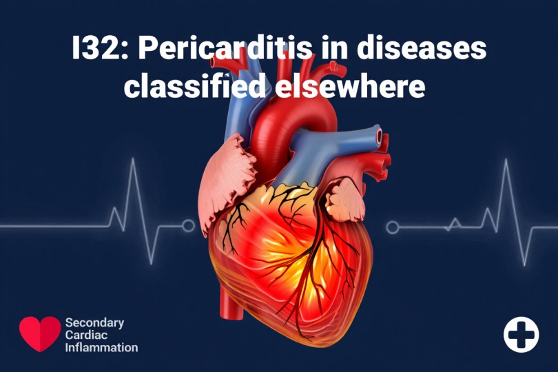 I32: Pericarditis in diseases classified elsewhere