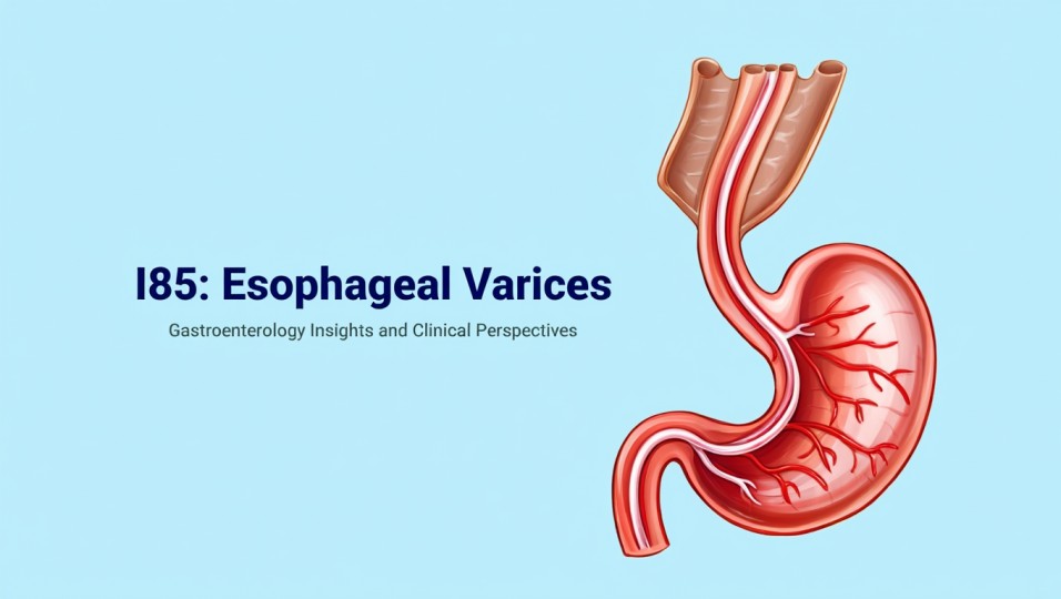 I85: Esophageal varices