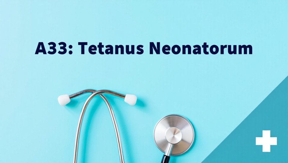 A33: Tetanus neonatorum