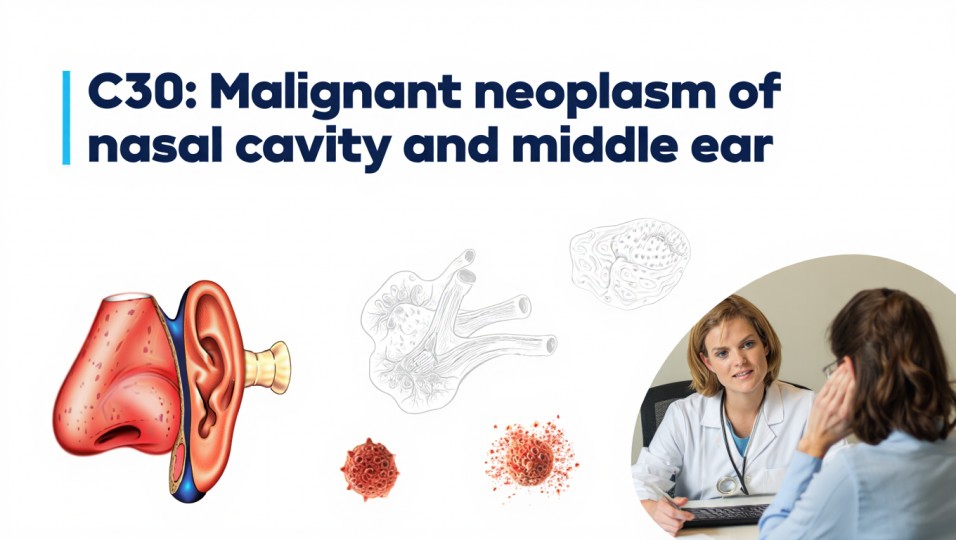 C30: Malignant neoplasm of nasal cavity and middle ear