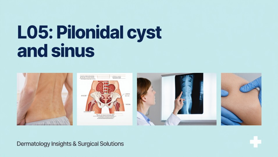 L05: Pilonidal cyst and sinus