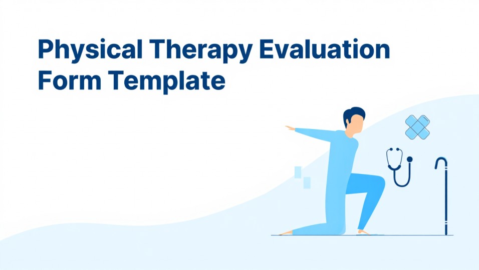Physical Therapy Evaluation Form Template