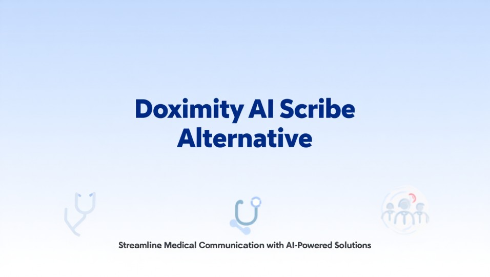 Doximity AI Scribe Alternative