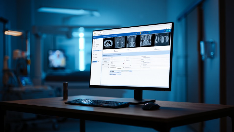AI medical scribe & Progress notetaker for Merge PACS (IBM)