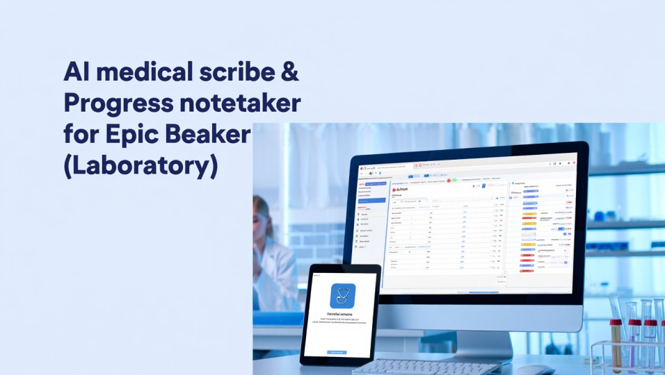 AI medical scribe & Progress notetaker for Epic Beaker (Laboratory)