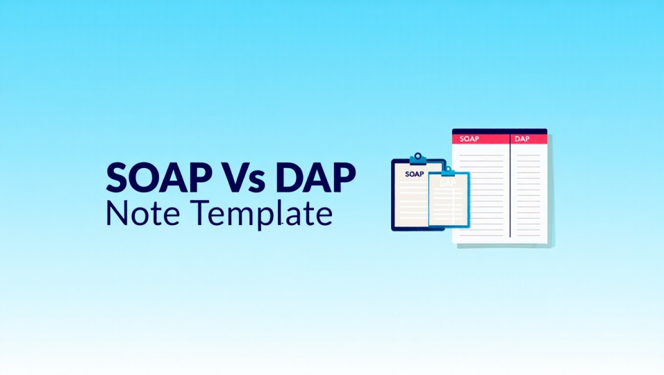 SOAP Vs DAP Note Template