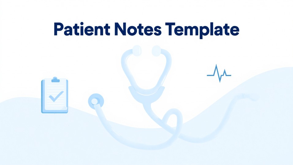 Patient Notes Template