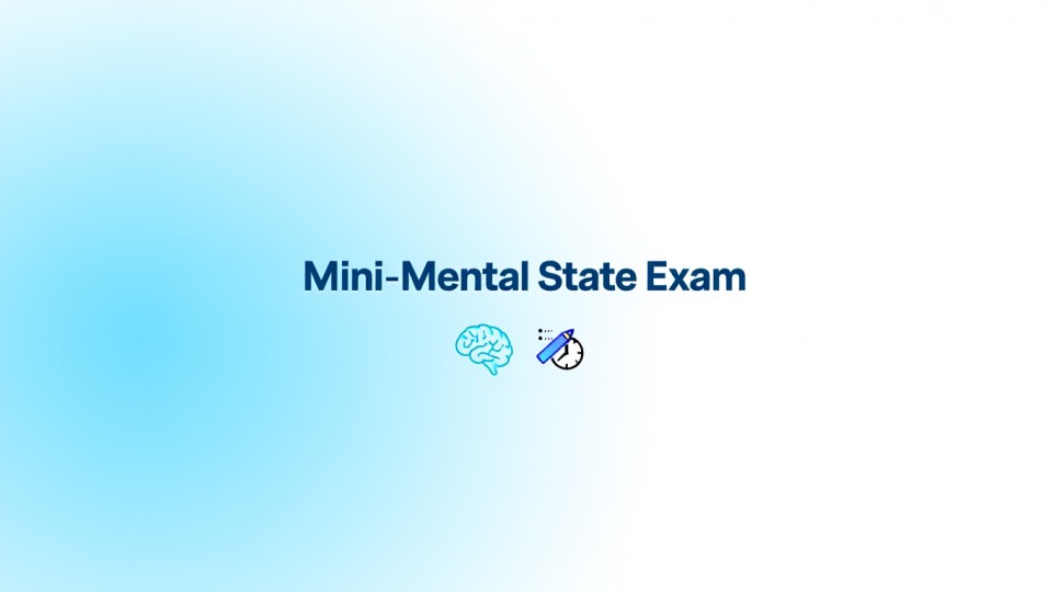 Mini-Mental State Exam