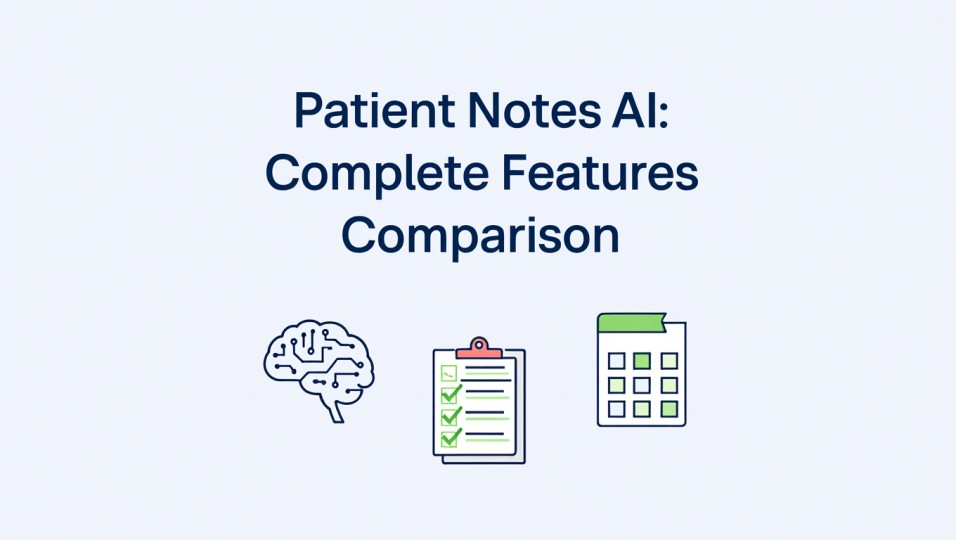 Patient Notes AI: Complete Features Comparison