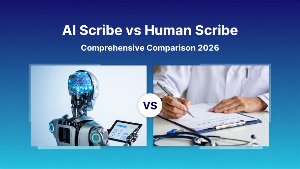 AI Scribe vs Human Scribe: Comprehensive Comparison 2026