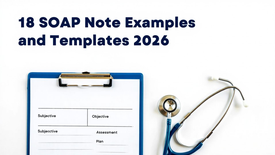 18 SOAP Note Examples and Templates 2026
