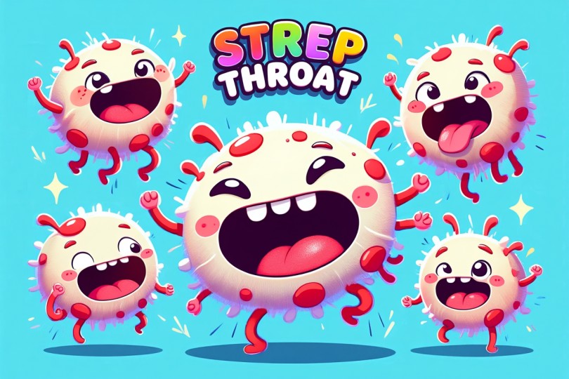 Strep Throat Template